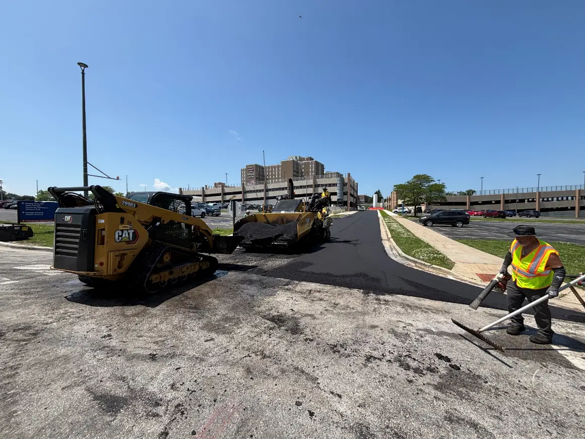 Commercial Asphalt Paving Gallery Wisconsin | Poblocki Paving Projects